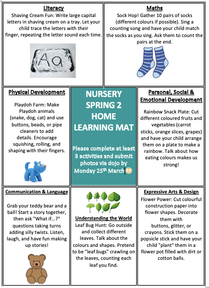 Princess May Primary School - Caterpillar Class - Nursery